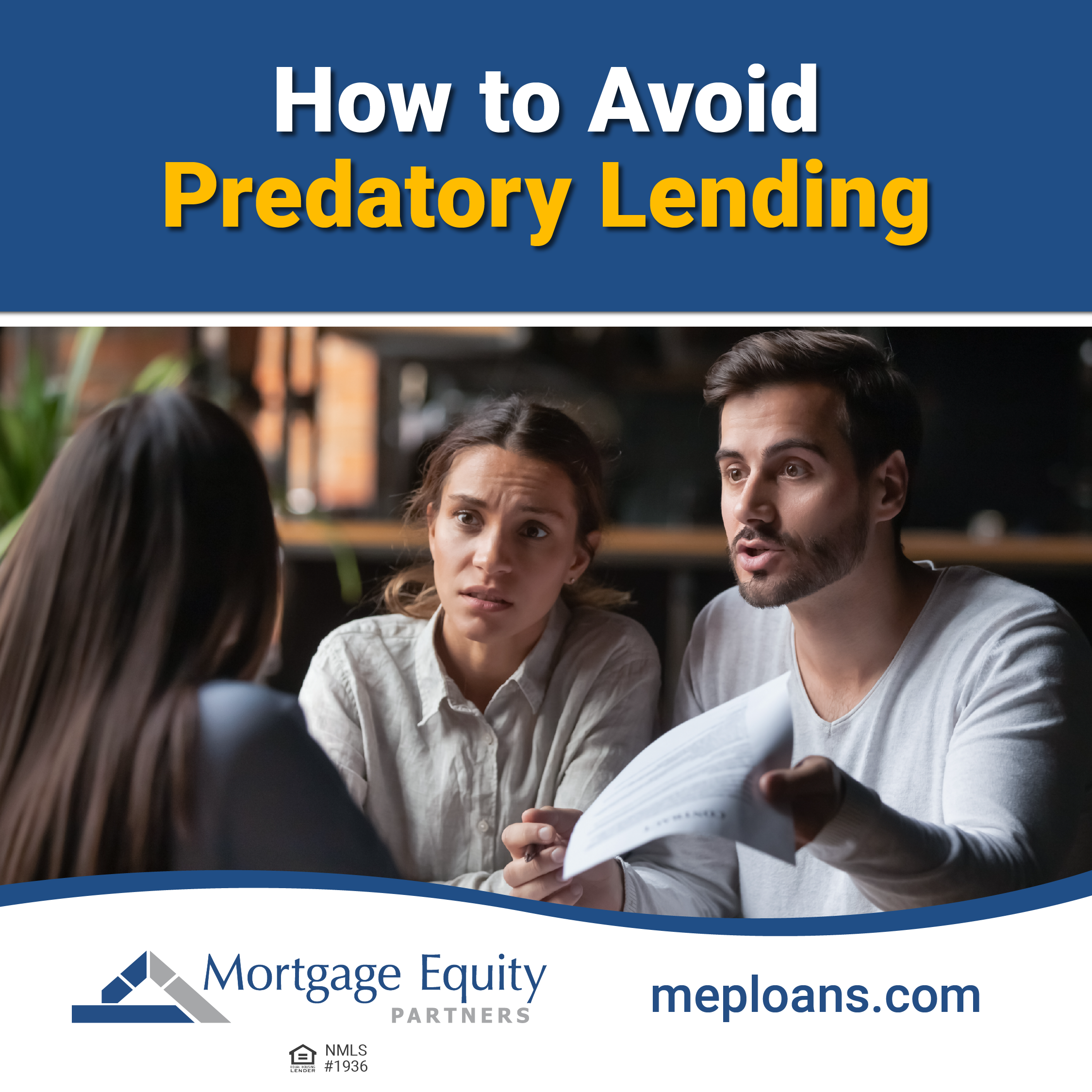 How to avoid predatory lending in 2025 | Mortgage Equity Partners ...